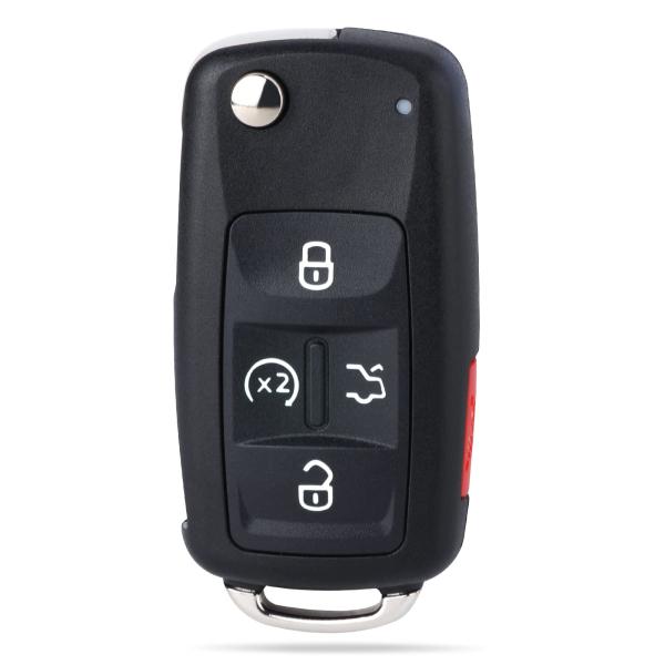 商品名: Keymall キーレスエントリー リモートキーフォブ 交換用 フォルクスワーゲン Tiguan Touareg Jetta Golf Golf Sportwagen CC Eos GTI Passat Beetle 2011-2...