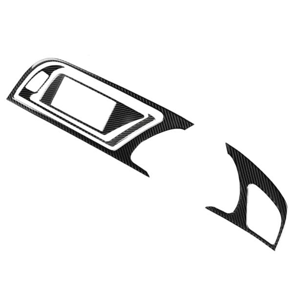 商品名:  LIRU 4PCS Carbon Fiber Dash Board Instrument Panel Dashboard Frame Trim Cover Interior Decoration for Audi A5 RS5 ...