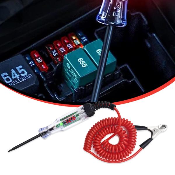 商品名:  Jawmoy 1 PC 6V-12V-24V DC Car Circuit Tester Light, Auto Bidirectional Voltage Tester Electric Test Pen, Automotiv...