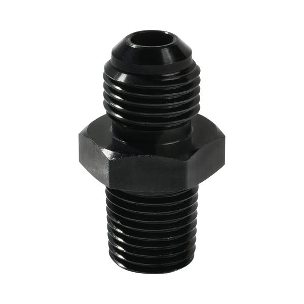 商品名: AOCISKA アルミニウムアダプター NPTアダプター 8ANオスフレアから3/8インチNPTパイプ継手アダプター チューブアダプターホースコネクター 燃料システム 冷却システム パワーステアリングシステム用 (6AN~1/4 ...