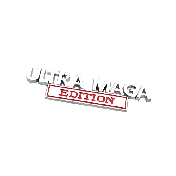 商品名:  AICEL Ultra MAGA Edition Emblems, 3D Raised Full Metal Car Decals, Classic Personality Labels Car Badges with Stro...