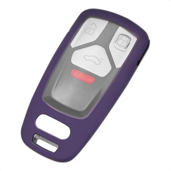商品名:  TANGSEN Smart Key Fob Case Blue TPU Protective Cover Compatible with Audi A4 A5 A6 Q5 Q7 R8 RS4 S5 SQ5 SQ7 TT TTS ...