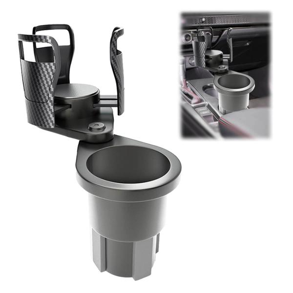 商品名: Jawmoy カーカップホルダー エキスパンダー カードリンクホルダー 360度回転調節可能なベース 自動車/トラック/RV用 (ブラック) 1個パック Jawmoy Pack of 1 Car Cup Holder Expand...