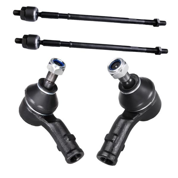 商品名:  HHCM 4pc Front Outer Inner Tie Rod End Kit ES3014 ES3015 EV379 for Volkswagen Cabrio 1995-1999, Golf 1999 2.8L 2.0...