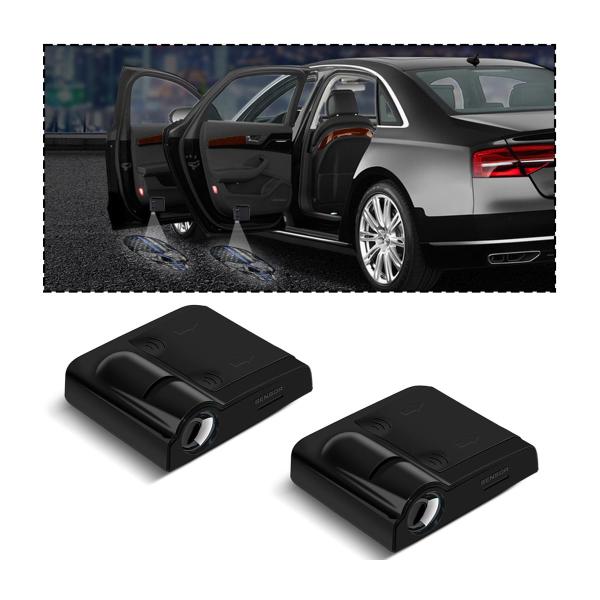 商品名:  LKAHG 2Pcs Universal Car Door Lights Logo Projector, Auto Door Projection Wireless LED Welcome Courtesy Light, Wel...