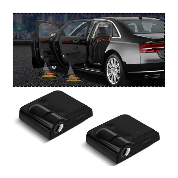 商品名:  LKAHG 2Pcs Universal Car Door Lights Logo Projector, Auto Door Projection Wireless LED Welcome Courtesy Light, Wel...