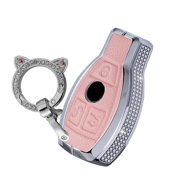 商品名: ontto 3ボタンラインストーンクリスタルカーキーカバー メルセデスベンツ A クラス B C E S G M V クラス CLA CLS GLA GLC GLE GLK GL GLS SL SLK SLK SLC Viano ...