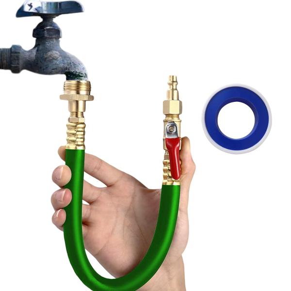 商品名: RVウィンターライジングキット RVキャンパーウィンターライジングキット 12インチ RVウォーターラインウィンターライズブローアウトアダプター スプリンクラーブローアウトアダプターシステム RVエアコンプレッサーアダプター RV...