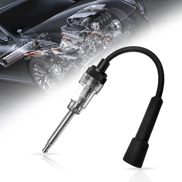 商品名: インラインスパークプラグテスター ストレートブーツエンジンイグニッションテスター 小型アーマチュア診断検出器ツール 自動車、車、芝刈り機、オートバイ、内部外部エンジン用 Inline Spark Plug Tester, Stra...