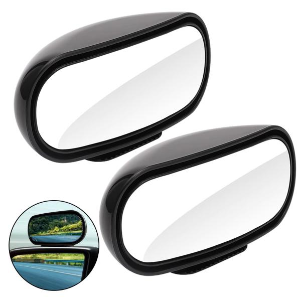 商品名: TUTUDOW ブラインドスポットミラー 貼り付けタイプ 360°回転可能な広角凸面ミラー ユニバーサル自動車外装アクセサリー HDガラス 車/SUV/トラック用 2個 TUTUDOW 2PCS Blind Spot Mirror...