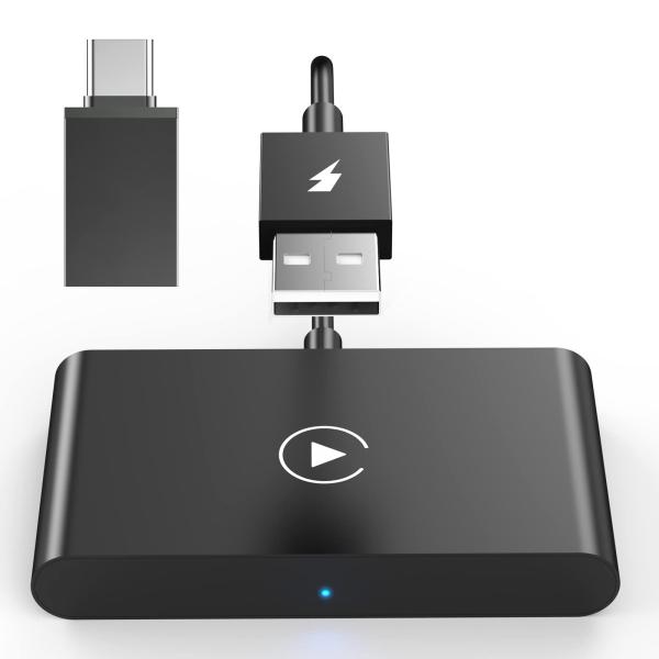 商品名:  Wireless CarPlay Adapter,esbeecables iPhone Wireless Carplay Dongle for OEM Factory Wired CarPlay Cars,Convert Wir...