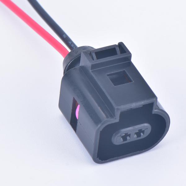 商品名:  DECKBU 2 Pin 1.5mm Auto Temp Sensor Plug Deflation Valve Plug Waterproof Connector with 1J0973702 for Audi A5 A8 R...