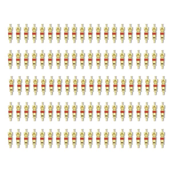 商品名: タイヤタイヤバルブコア 100個 ? バルブステムコアパーツ交換/タイヤリムーバー交換 ? ほとんどの自動車、RV、ATV、エアコンにユニバーサル。 100Pcs Tyre Tire Valve Cores - Valve Ste...