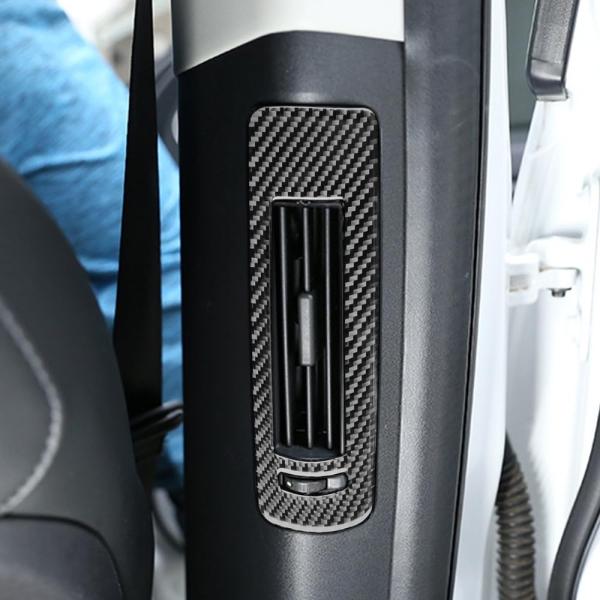 商品名:  JmorCO Upgrade Carbon Fiber Compatible with Land Rover Discovery Sport 2015-2019 B-Pillar Air Vent Frame 2Pcsブランド:...