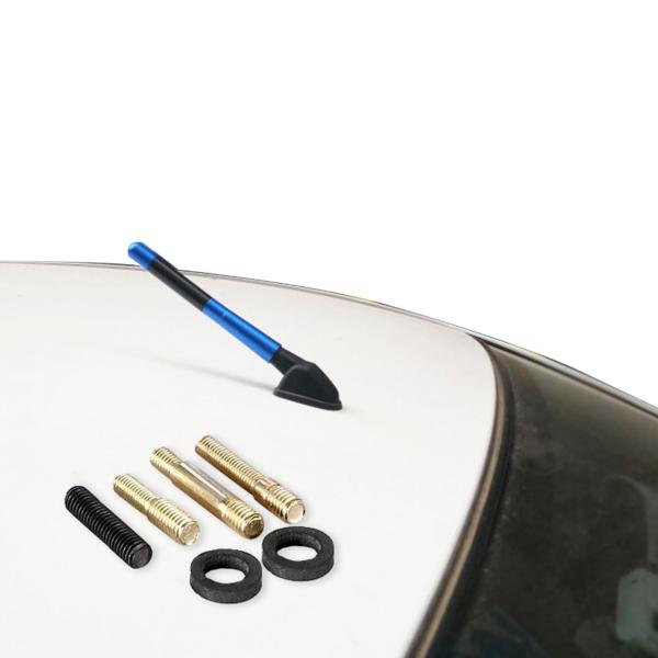 商品名:  HAOBO Car Antenna, Truck Antenna, 4.7 Inch Aluminum Short Antenna for Optimized FM/AM Reception, Universal Automot...