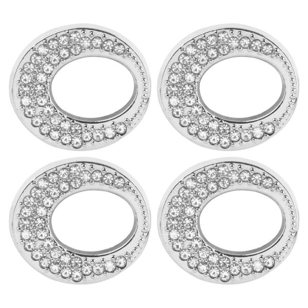 商品名: Jaeskeclip ダイヤモンドカーアクセサリーインテリア キラキラ光るカーアクセサリー 女性用 プッシュスタートボタンカバー 車の装飾 車のインナードアロックプルカバー ベンツクラス/GLS/GLA/CLA/GLE(オーバル)...