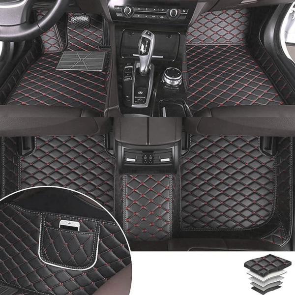 商品名:  TAHALI All Weather car Floor mats - Waterproof, Anti-Slip, Custom Making Leather Automotive Floor Mats for Car, SU...