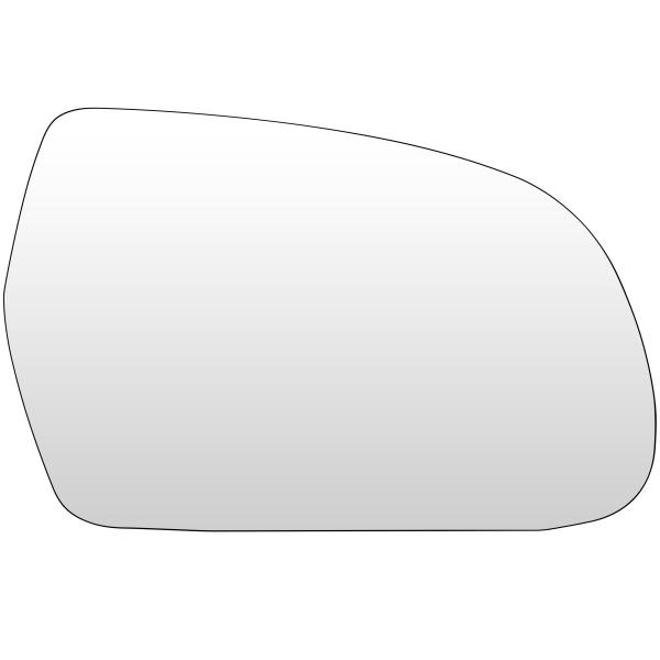 商品名: SCITOO サイドビューミラー ガラス 助手席用 右側ミラーガラス 2010-2015年 AUDI A3/S3/A4/S4/A5/S5用 熱処理済み クロム凸 交換用外部ミラーガラス SCITOO Side View Mirro...