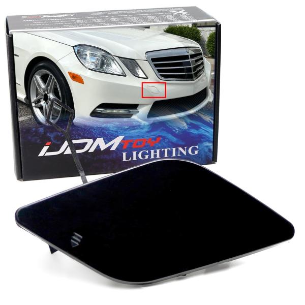 商品名:  iJDMTOY Unpainted/Primed Front Bumper Tow Hook Cap Cover Replacement Compatible With Mercedes 2009-2012 E-Class E3...