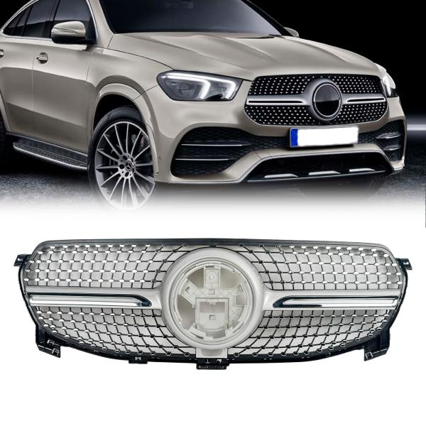 商品名: KARPAL フロントバンパーグリル 下部グリル 2020-ON Mercedes-Benz W167 GLE-CLASS標準バージョンに対応 KARPAL Front Bumper Grille Lower Grill Comp...