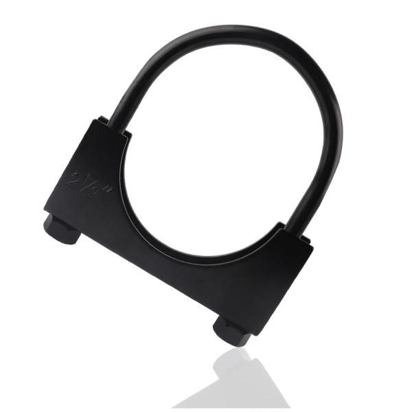 商品名: 2.5インチ 排気クランプ 高耐久 排気パイプ修理クランプ ユニバーサルUボルトクランプ マフラークランプ ほとんどの家庭用&amp;カーアクセサリーパイプラインの固定 (2.5インチ) 2.5 Inch Exhaust Clam...