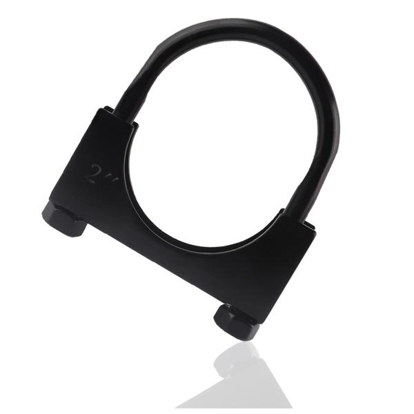 商品名: 2インチ 排気クランプ 高耐久 エキゾーストパイプ修理クランプ ユニバーサルUボルトクランプ マフラークランプ ほとんどの家庭用&amp;カーアクセサリーパイプラインの固定 (2インチ) 2 Inch Exhaust Clamp,...