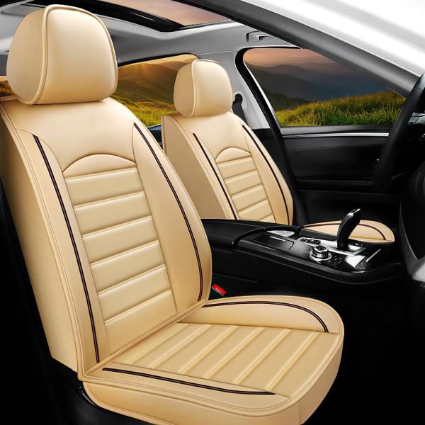 商品名:  ROBECCHI Car Seat Covers Fit for Volkswagen ID.4 2021-2022,5 Seat Cover Waterproof PU Leather Faux Front Rear Seat...
