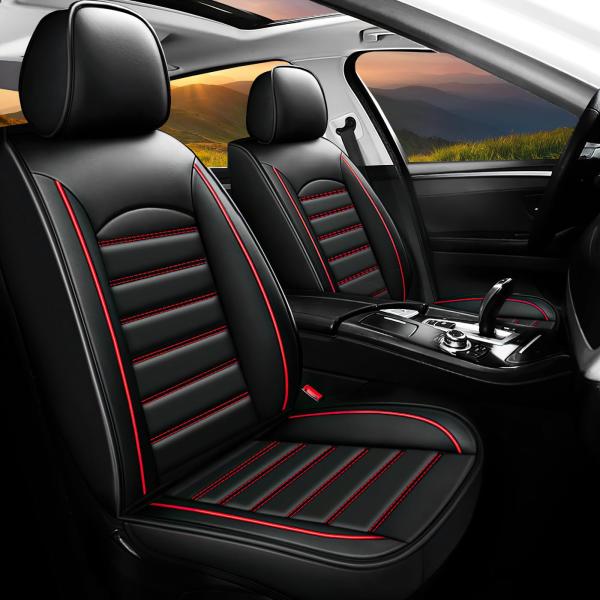 商品名:  ROBECCHI Car Seat Covers Fit for Volkswagen CC 2014,5 Seat Cover Waterproof PU Leather Faux Front Rear Seat Covers...