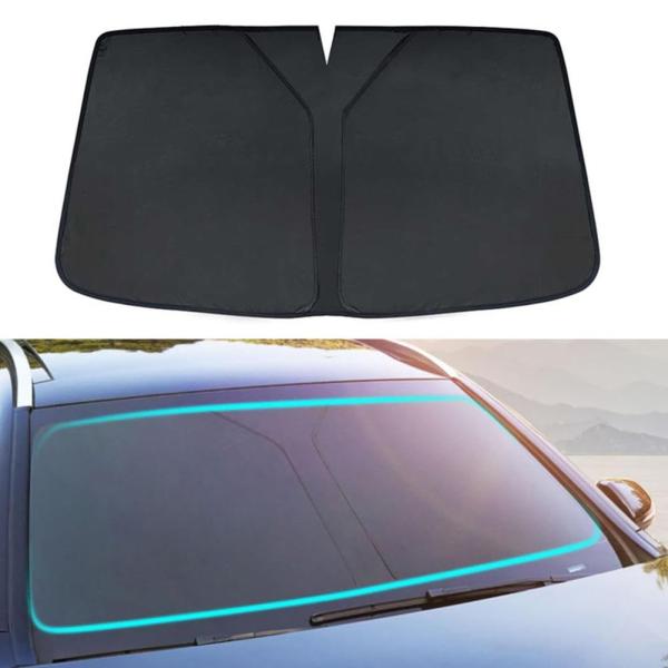 商品名:  HATHWAY Fit for Volkswagen Multivan T6 2016-2019,Car Windscreen Sun Shade,Black Windshield Sun Shade,Front Windscr...