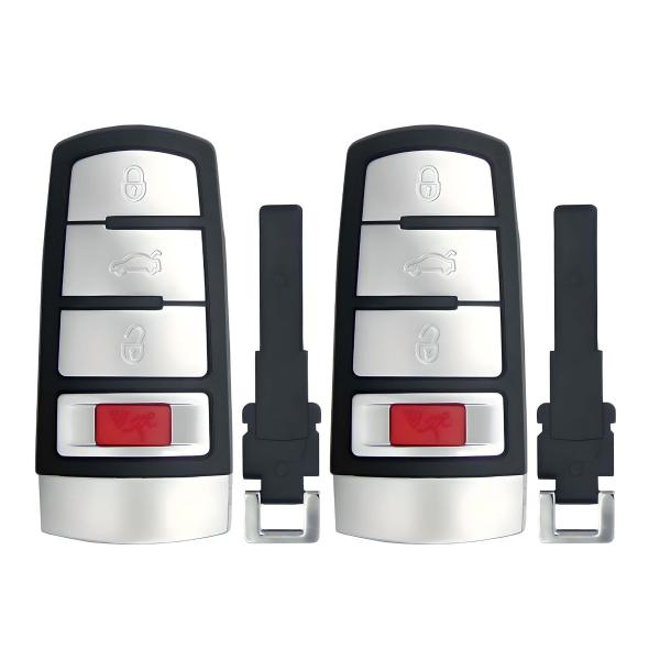 商品名:  2X New Replacement Smart Key Fob Remote Compatible with &amp; Fit for Volkswagen Vehicles - MPN NBG009066T-01ブランド:...