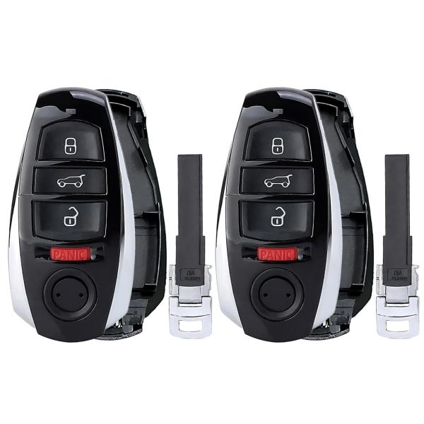 商品名:  2X New Replacement Key Fob Remote Shell / CASE Compatible with &amp; Fit for Volkswagen Touareg - MPN IYZVWTOUA-03...