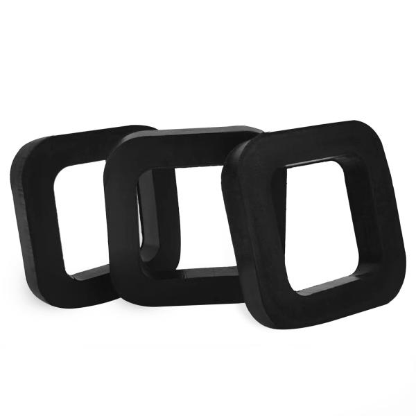 商品名: 3パック 2インチ ヒッチレシーバー サイレンサーパッド 調節可能なボールマウント用 ラトルを軽減 ノイズを除去 ヒッチレシーバーと牽引ヒッチの間にクッションを提供 ブラック 3 Pack 2-inch Hitch Receive...