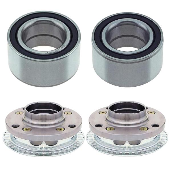 商品名:  Maxfavor 4PCS Front Wheel Hub &amp; Bearing Assembly Fit for VW Cabrio Golf Jetta Passat GLX GLS GL TDI Base 1.8L ...