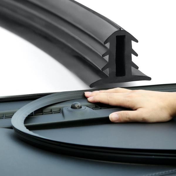 商品名:  Gseigvee 1 PC Car Rubber Sealing Strip, 5.2Ft Center Console Windshield Dustproof Soundproof Trim, Gap Filling Dev...