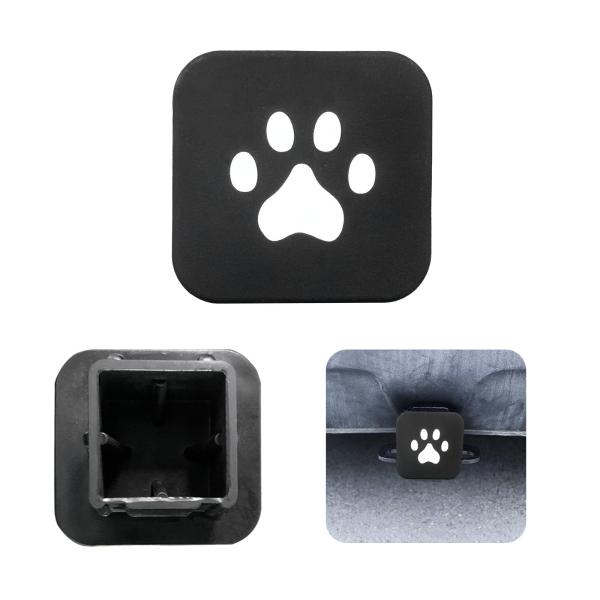 商品名: Ziciner 車両トレーラーヒッチカバー 2インチ ヒッチカバー チューブプラグインサート ゴム製レシーバーチューブプラグ 牽引ヒッチカバー 自動車外装ユニバーサルアクセサリー 2インチレシーバー(猫の足)にフィット Zicin...