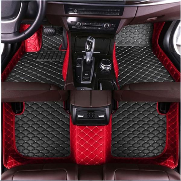 商品名:  LooqS Custom Car Floor Mats for Chevrolet for Camaro 2000-2023 SS Non-Slip Waterproof All Weather Luxury Leather A...