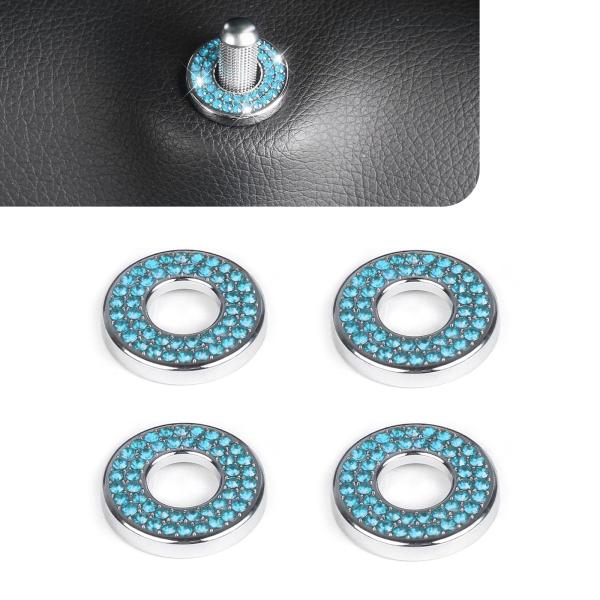 商品名:  Sodcay Pack-4 Car Door Lock Cover, Rhinestones Pull Rod Bolt Decorations, Crystal Auto Decals, Door Bolt Cap, Comp...