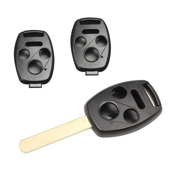 商品名: キーレスエントリーキーフォブシェル 交換用キーフォブシェル キーレスエントリーリモコン 交換用キーフォブカバーケース ホンダ アコード パイロット CR-V シビック EXに対応 CHRYMUM 2Pcs Replacement ...