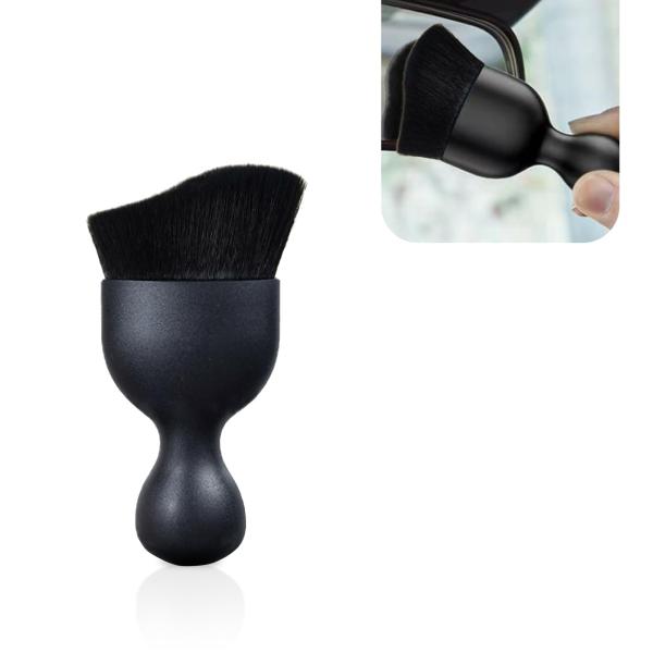 商品名: Crynod 車用クリーニングブラシアクセサリー 1.7インチ x 3.8インチ ソフトファイバーディテーリングブラシ ダスティングツール ユニバーサル車両コンディショニングアウトレットクリーニングブラシ エンジンダッシュボードベ...