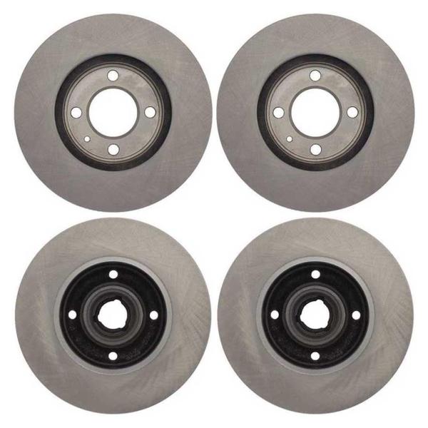 商品名:  A-Partrix 4PCS Front Rear Brake Rotor Car Rotor Disc Brake Rotor Fits Volkswagen Cabrio 1999-2002 Fits Volkswagen ...