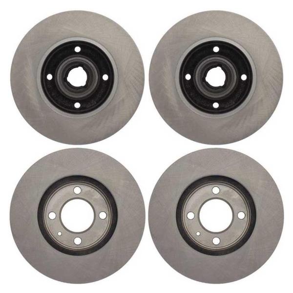 商品名:  A-Partrix 4PCS Front Rear Brake Rotor Car Rotor Disc Brake Rotor Fits Volkswagen Cabrio 1999-2002 Fits Volkswagen ...