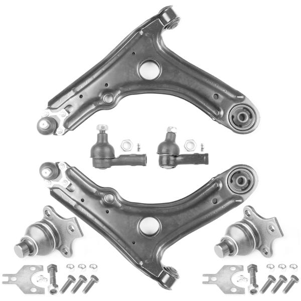 商品名:  ECCPP - 6PCS Front Lower Control Arm and Ball Joint Outer Tie Rod End Fit 1995-1999 For Volkswagen For Cabrio 1993...