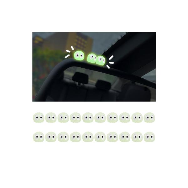 商品名: BELOMI 車用バックミラーアクセサリー 20個 光るかわいいスートスプライト 自動インテリア装飾 ダッシュボード カーオーナメント ミニフィギュア バックミラーダッシュボード用 ユニバーサルカーアクセサリー BELOMI Ca...