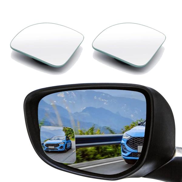 商品名:  HAOBO Blind Spot Mirror, Blindspot Mirror for Car, HD Glass Frameless Convex Side Mirror Blindspot, Universal Car ...
