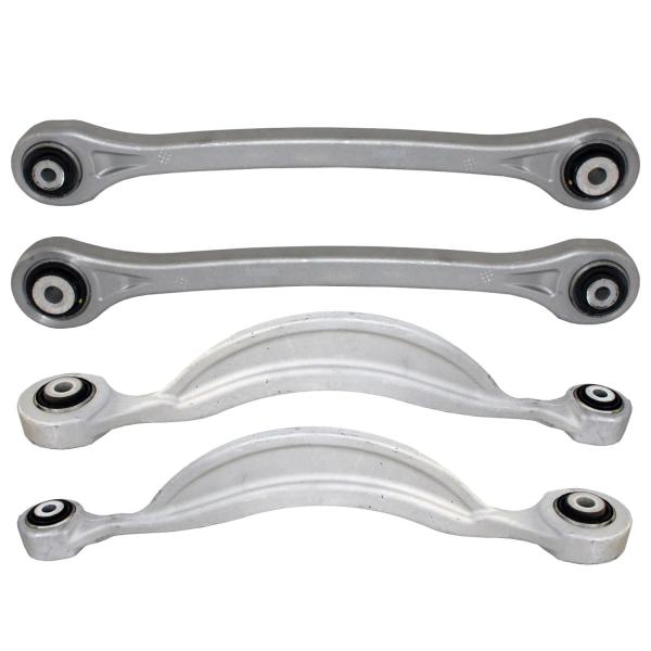 商品名:  Bison Performance 4pc Rear Lower Forward and Rearward Forged Aluminium Suspension Control Lateral Arms Kit For Aud...