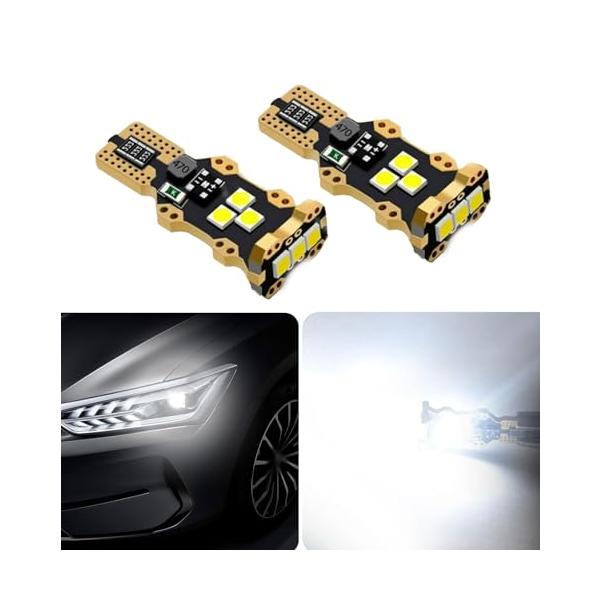 商品名:  Yumfugu 2 PCS T15 Car LED Reversing Light, 15mm x 35mm 3030 9SMD Circuit Board Decoded High-brightness Brake Light...