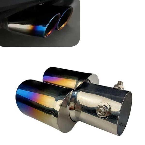 商品名:  Slykew 1 PC Car Stainless Steel 5.5" Tailpipe, 3.3" Outlet to 2.4" Inlet High Temperature Resistant Crimped Exhaus...