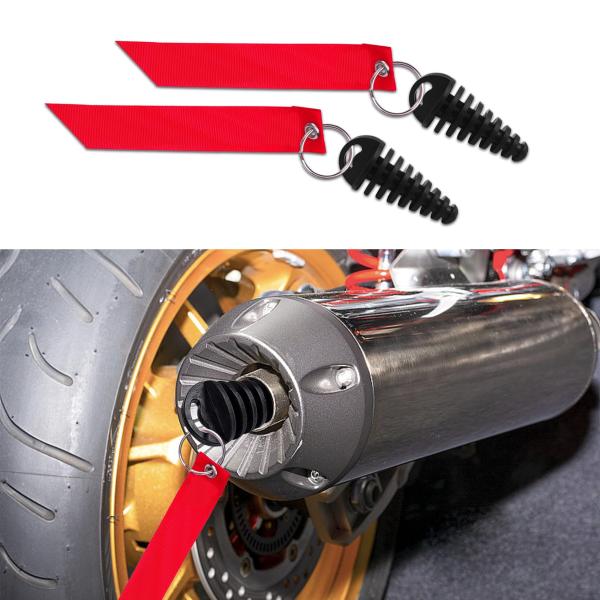 商品名:  2PCS Dirt Bike Exhaust Plugs, Muffler Exhaust Wash Plug, Stroke Dirt Bike Wash Plug Rubber Exhaust Silencer with S...