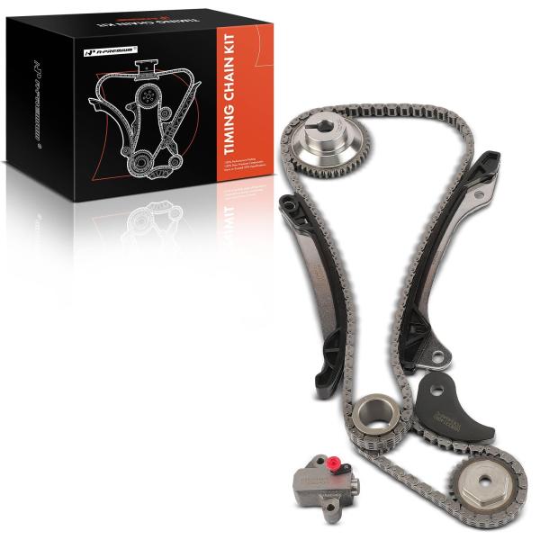 商品名: A-Premium タイミングチェーン &amp; コンポーネントキット 交換用 日産 バーサ 2010-2011 L4 1.6L DOHC 自然吸気 9個セット A-Premium 9PCS Engine Timing Chai...