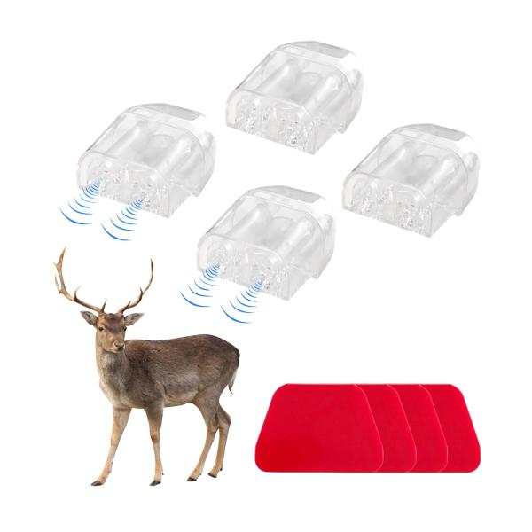 商品名:  Dickno 4 PCS Deer Whistles for Car, Automotive Deer Warning Whistle Devices, Animal Warning Devices Avoids Collisi...